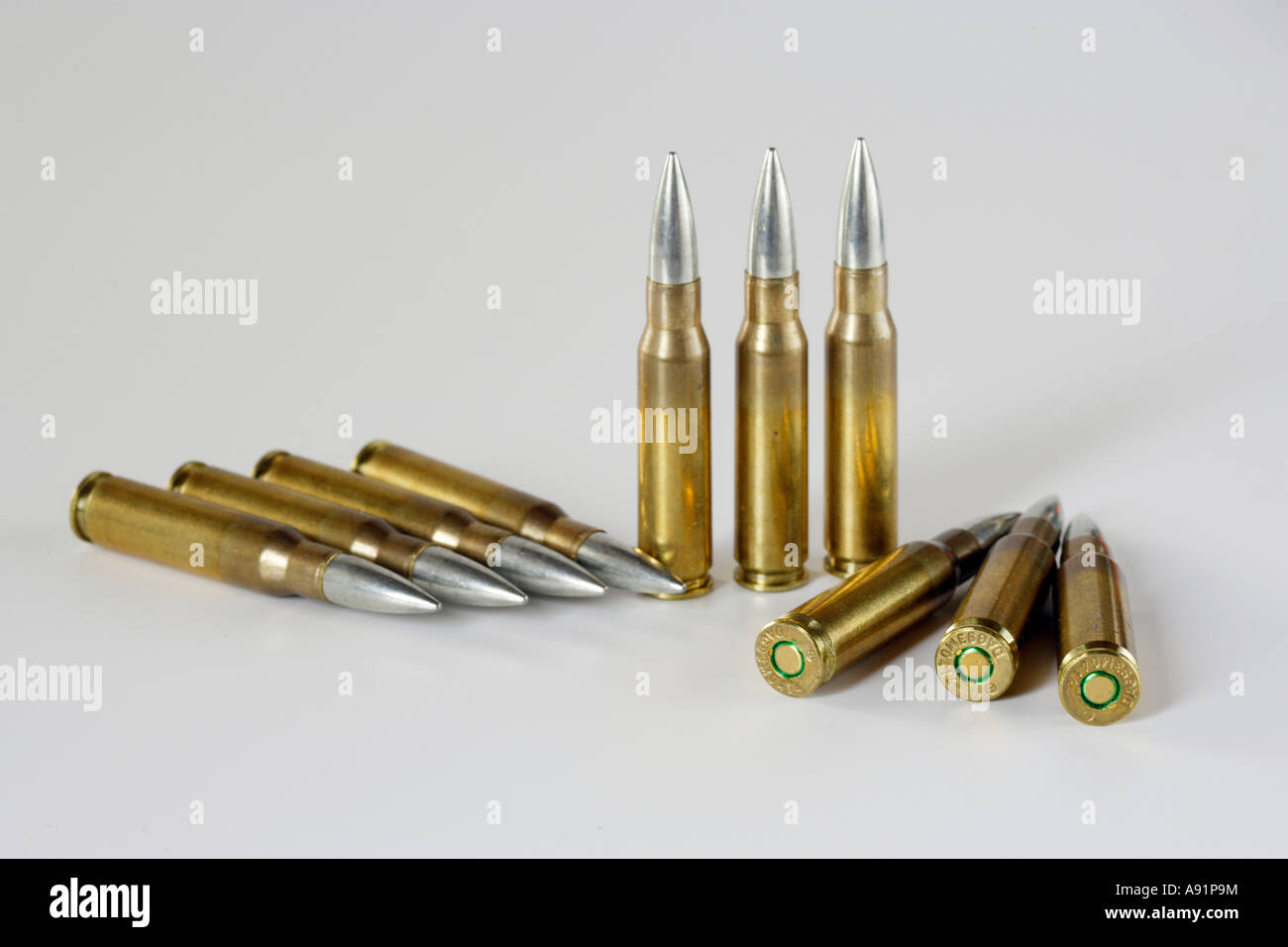 Pistole Munition 7 62 x 51 für G3 und MG3 Stockfotografie - Alamy