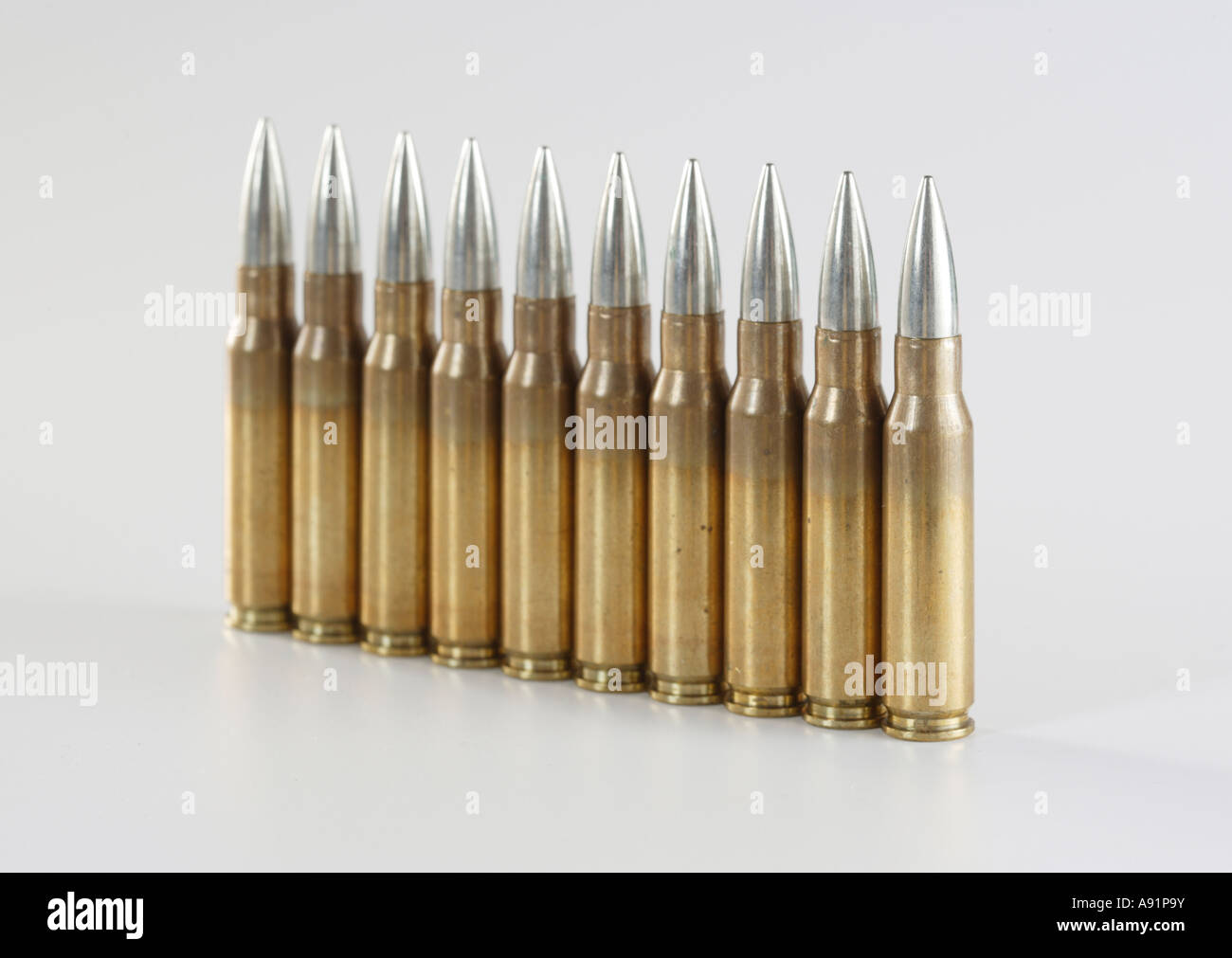 Pistole Munition 7 62 x 51 für G3 und MG3 Stockfotografie - Alamy
