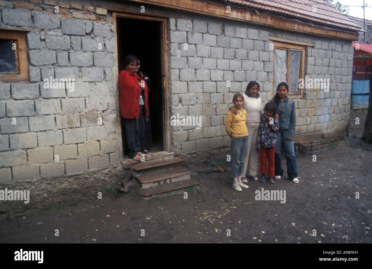 Romanian Gypsies Gypsy Roma Stockfotos und -bilder Kaufen - Alamy