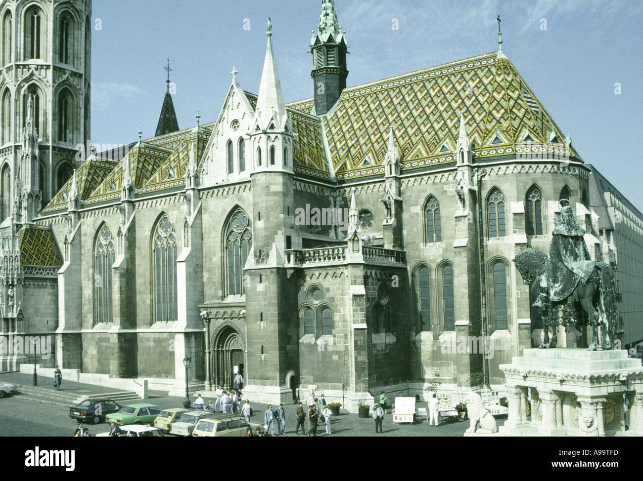 Kathedrale von Matyas Templom Budapest Ungarn Stockfotografie - Alamy