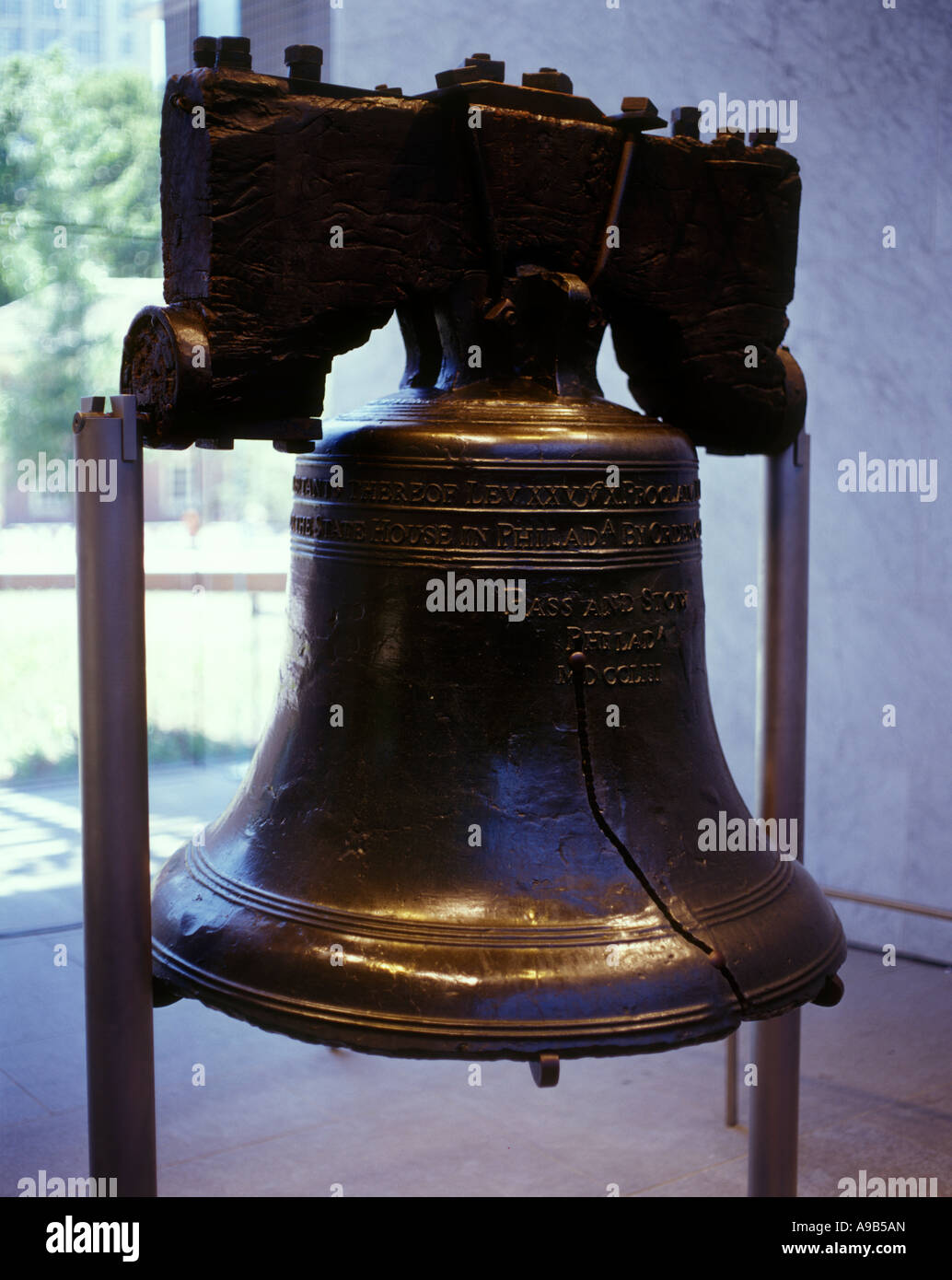 Philadelphia The Liberty Bell Center Stockfotos und -bilder Kaufen - Alamy