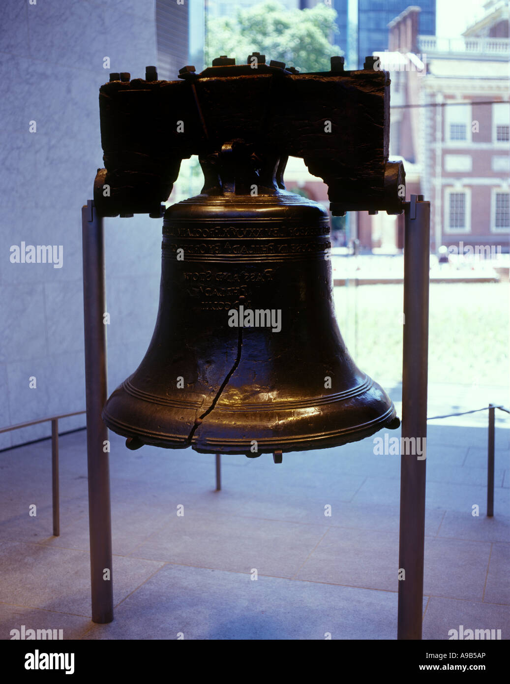 Philadelphia The Liberty Bell Center Stockfotos und -bilder Kaufen - Alamy
