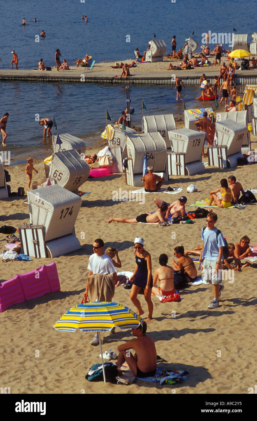 Strandbad Wannsee. Strandbad Wannsee, Nikolassee Bezirk Steglitz ...
