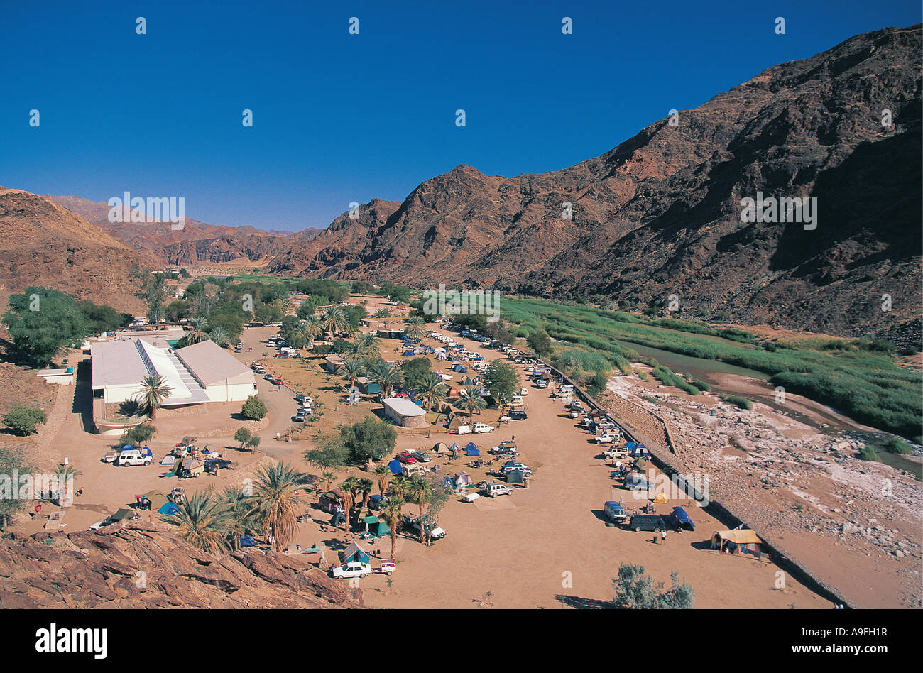 Orange River und Ai-Ais Hot Springs Namibia Stockfotografie - Alamy