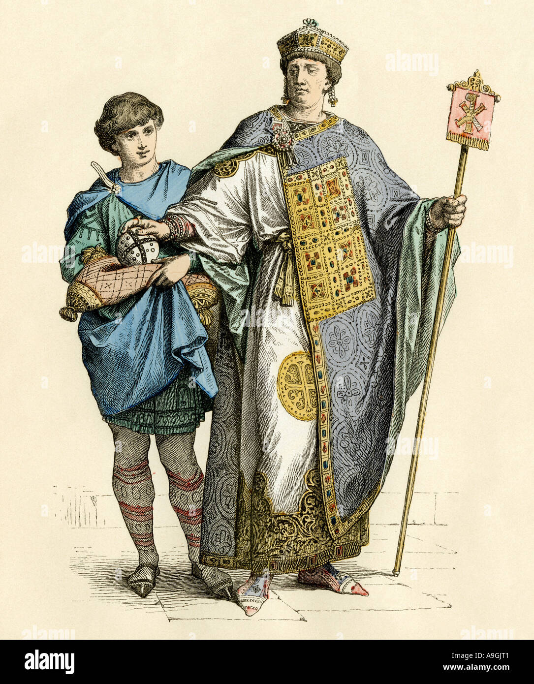 Justinian Emperor Stockfotos & Justinian Emperor Bilder - Alamy