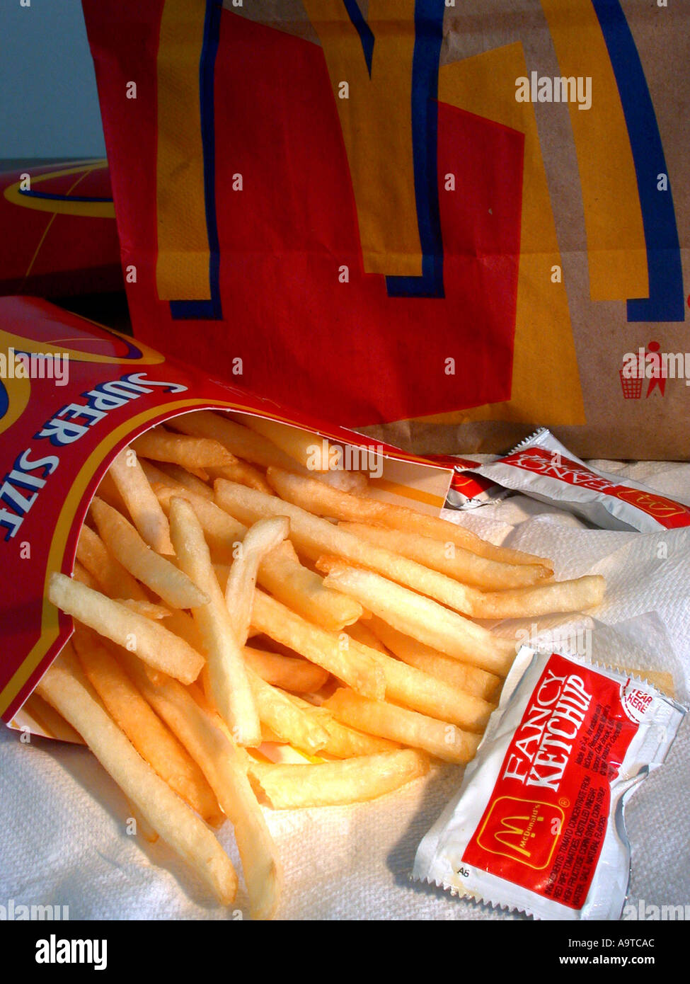 Mcdonalds Pommes Frites Supersize Pommes Frites McDonalds 3D Modell