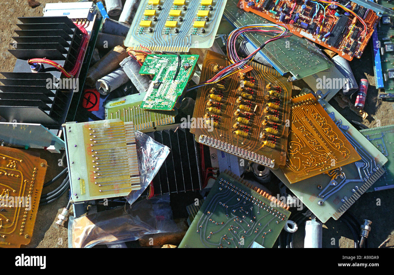 Junk computer motherboard Stockfotos und -bilder Kaufen - Alamy