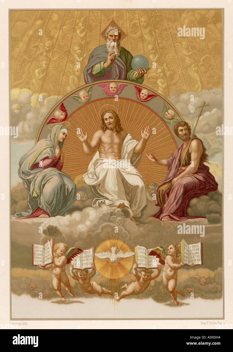 Jesus Christus Im Himmel Bilder Der Schöne Jesus Christus Steht Mit