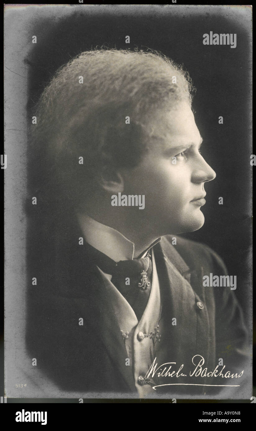 Wilhelm backhaus deutscher pianist -Fotos und -Bildmaterial in hoher ...