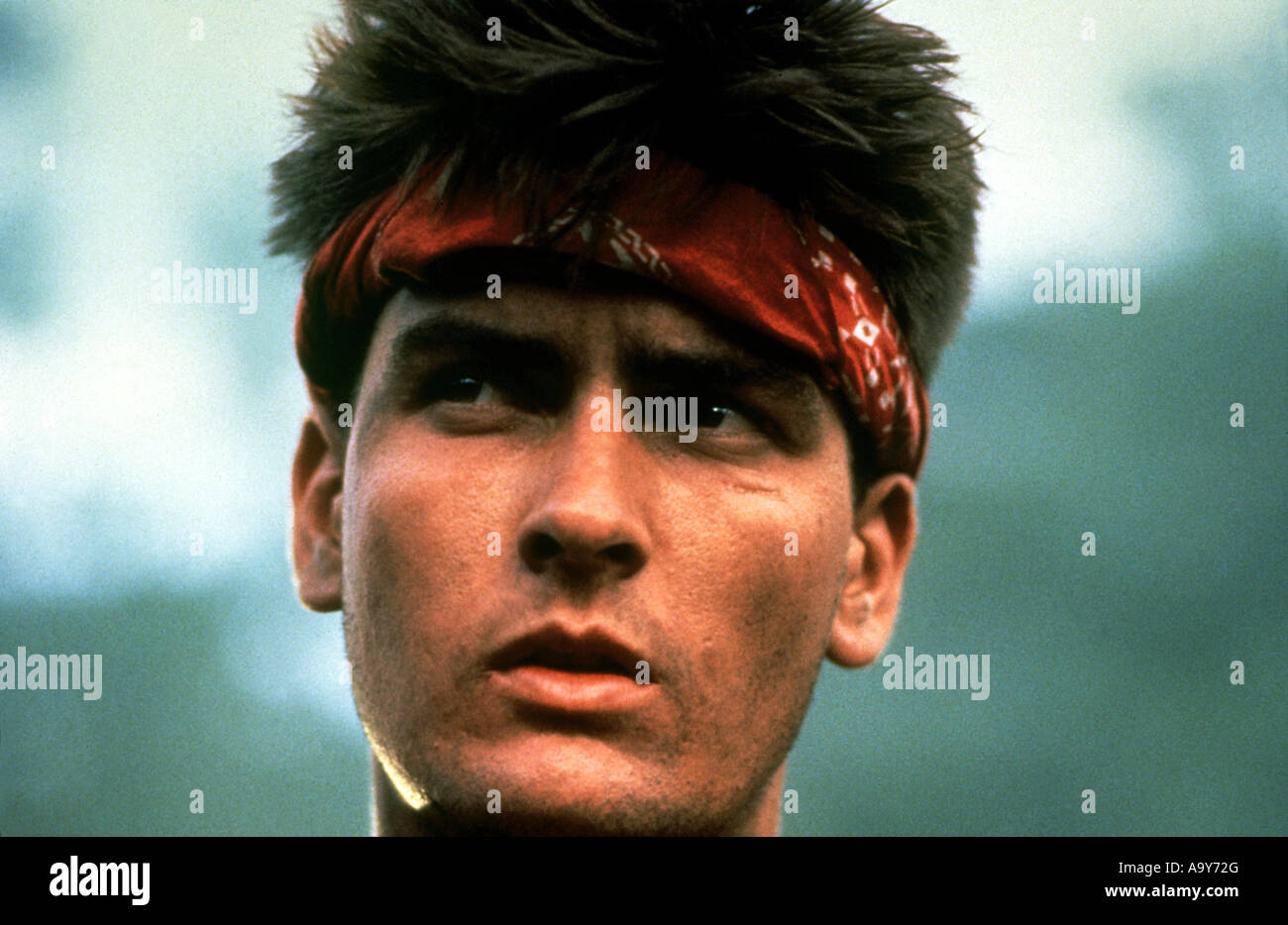 Charlie Sheen Platoon Commercial 276 Platoon Actors Stock Photos,