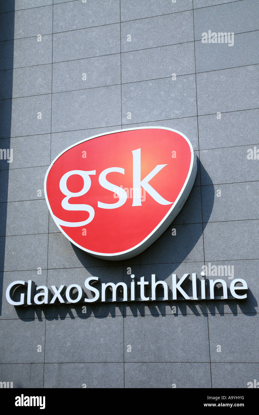 Glaxosmithkline Logo Stockfotos und -bilder Kaufen - Alamy