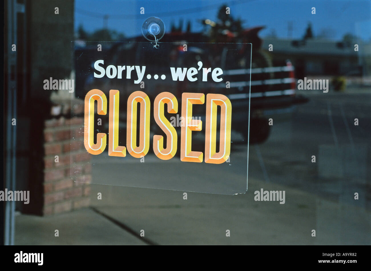 Entschuldigung, dass der laden geschlossen wurde -Fotos und -Bildmaterial in hoher Auflösung – Alamy