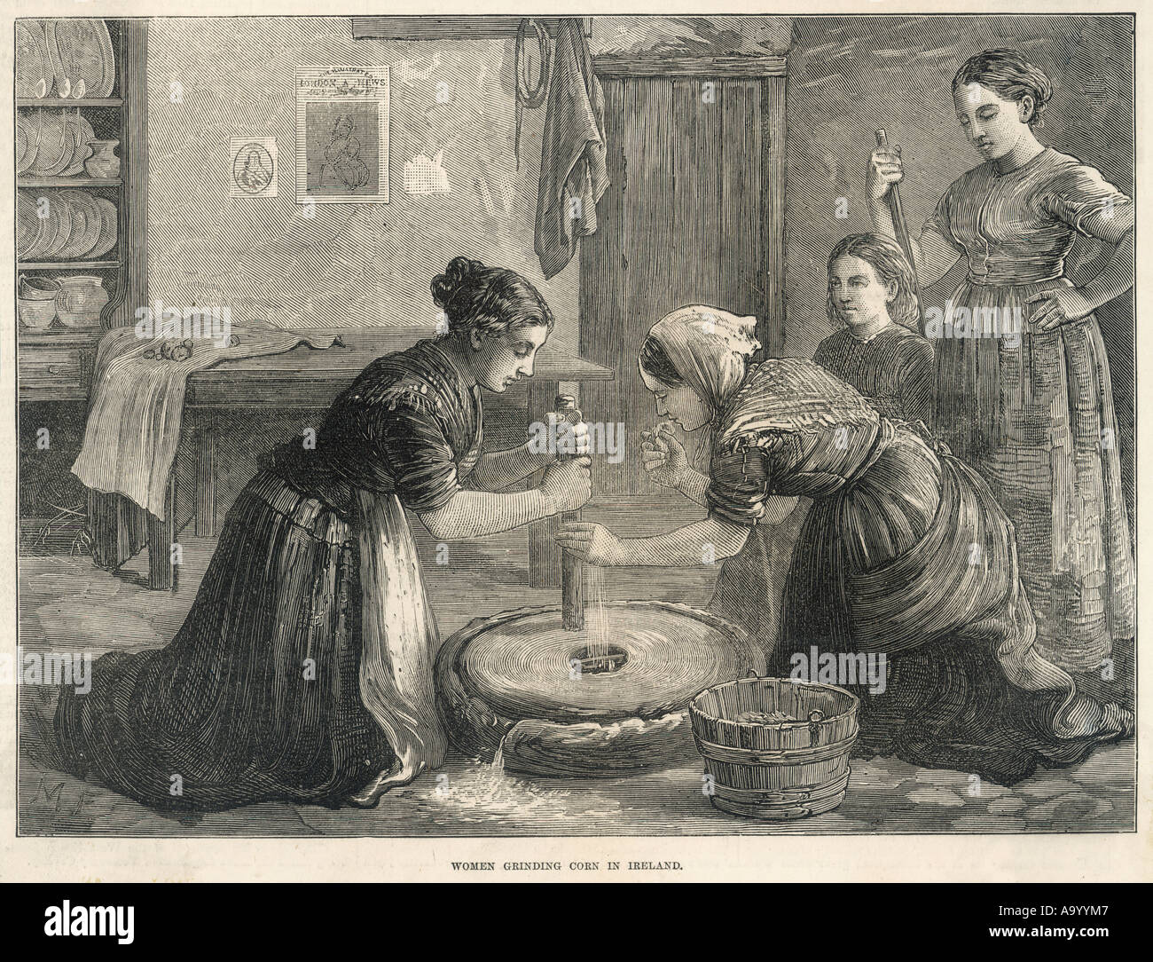 Den mais mahlen -Fotos und -Bildmaterial in hoher Auflösung – Alamy