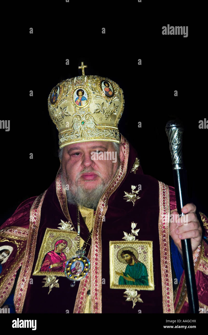 Orthodoxe christliche Priester Bulgarien-Osteuropa Stockfotografie - Alamy