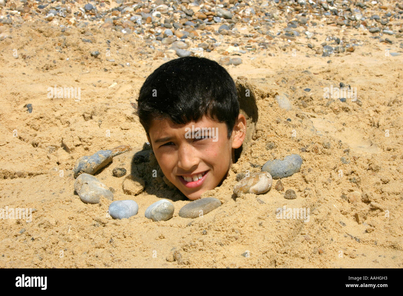 Kopf in sand stecken -Fotos und -Bildmaterial in hoher Auflösung – Alamy