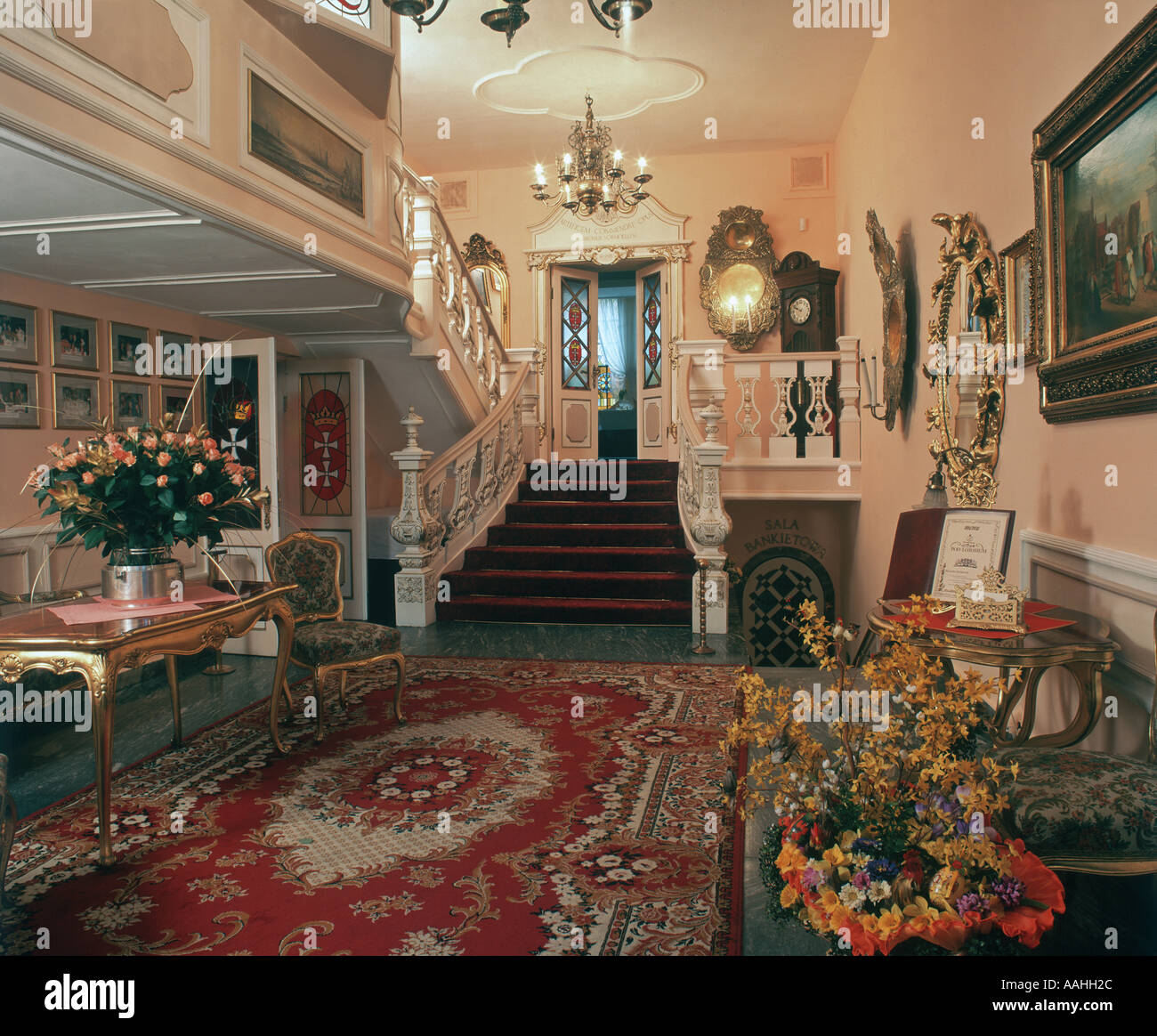 Das berühmte Restaurant Pod Lososiem Der Lachs der Lachs die ...