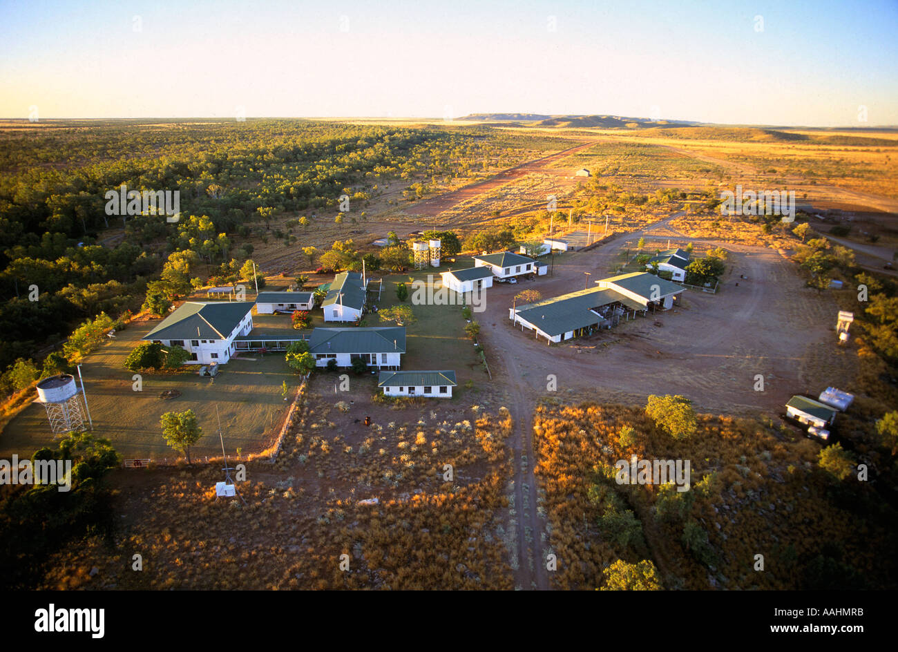 Australia Farm Aerial Outback Stockfotos & Australia Farm Aerial ...