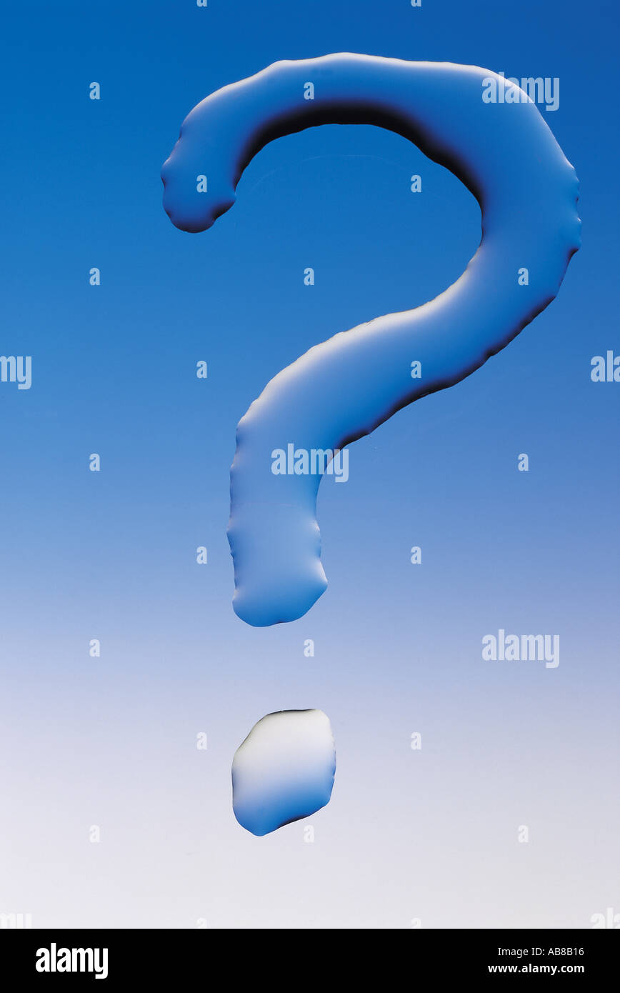 Question mark -Fotos und -Bildmaterial in hoher Auflösung – Alamy