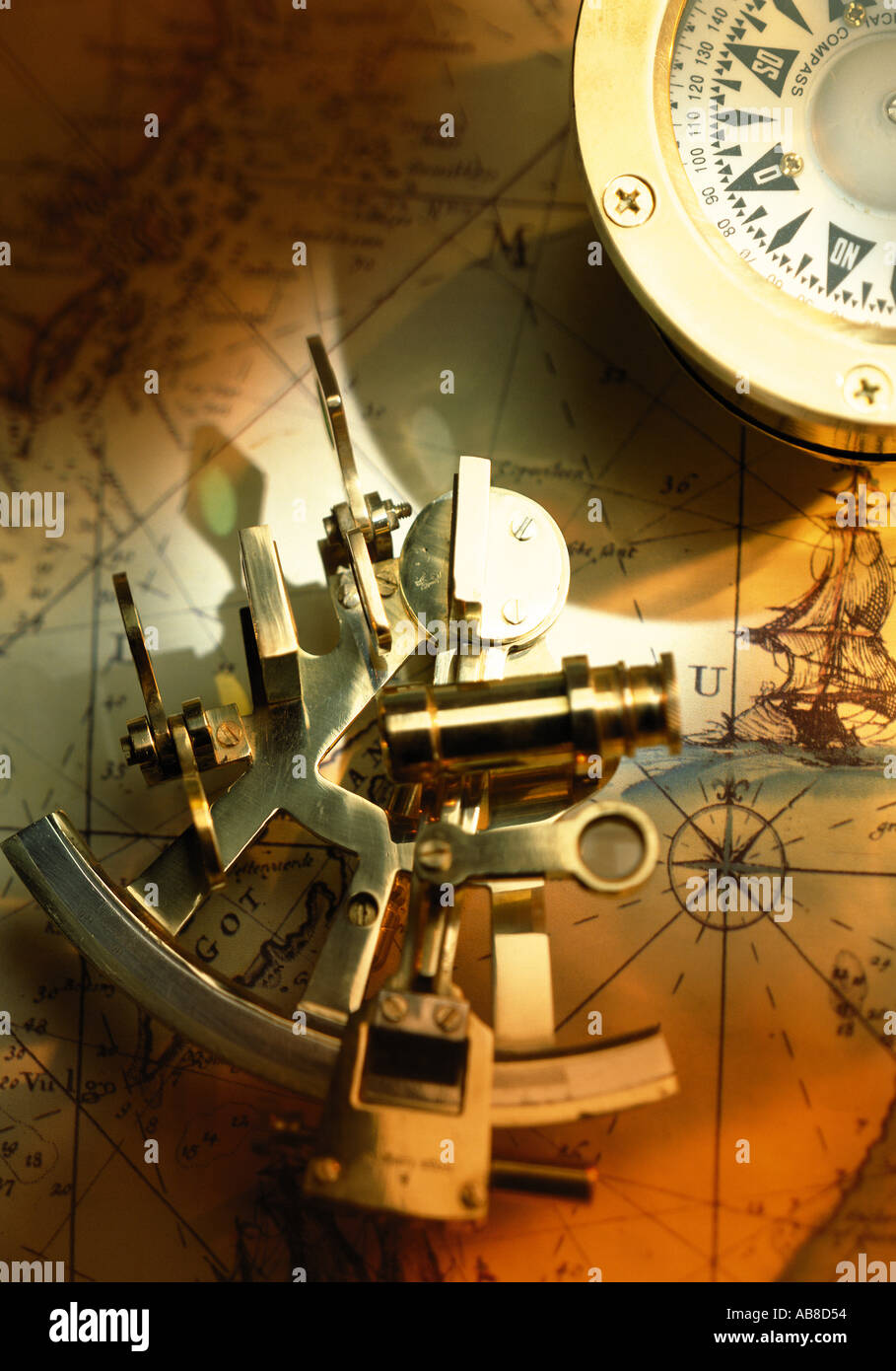 Sextant map -Fotos und -Bildmaterial in hoher Auflösung – Alamy