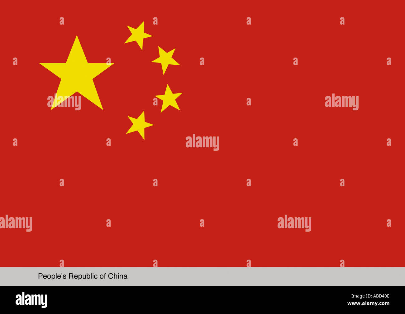 Die flagge china -Fotos und -Bildmaterial in hoher Auflösung – Alamy
