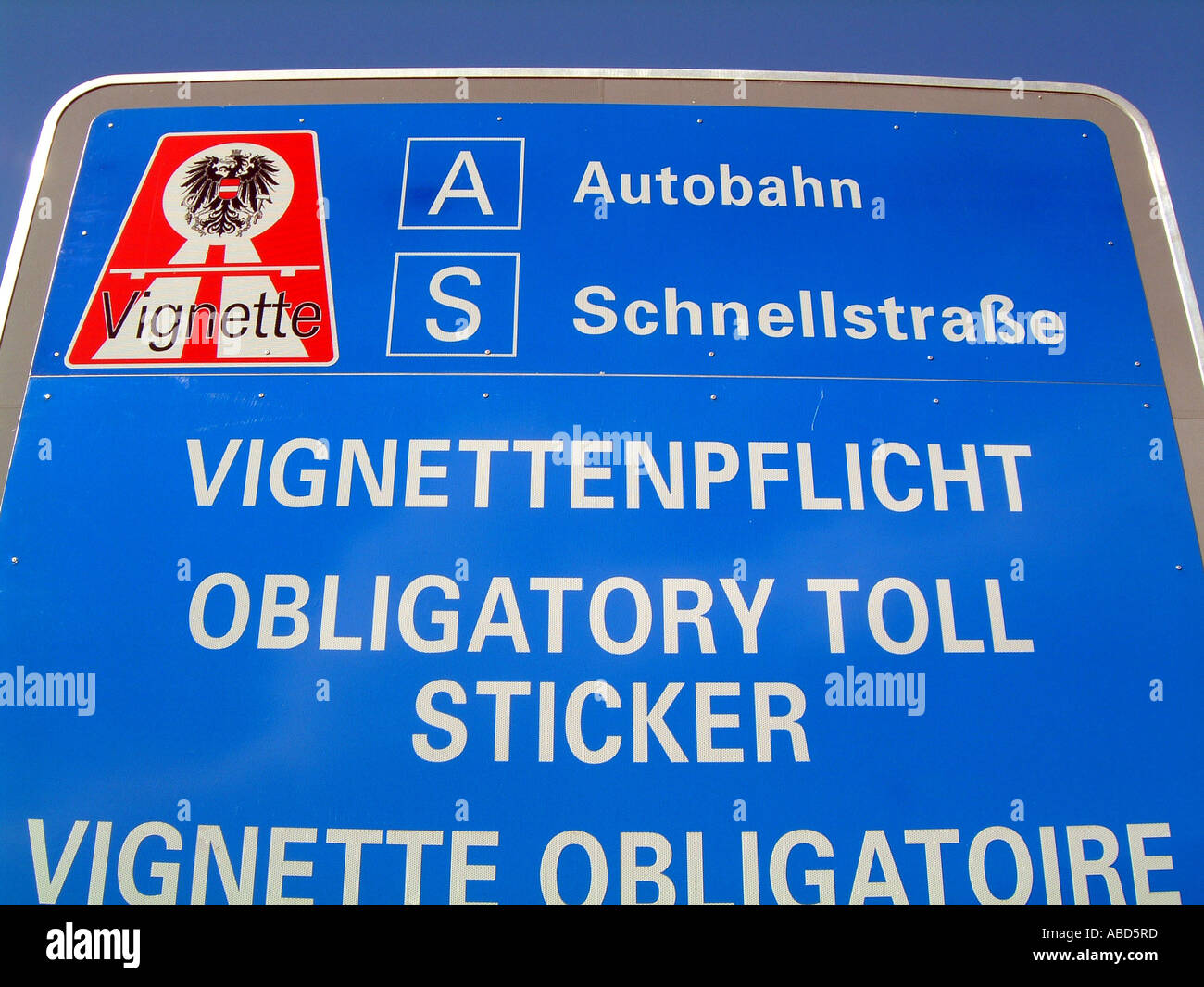 Autobahn vignetten -Fotos und -Bildmaterial in hoher Auflösung – Alamy