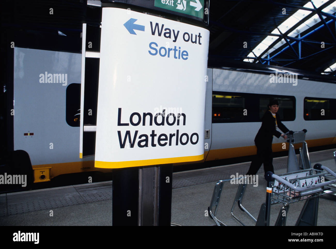 Am eurostar international terminal in waterloo station -Fotos und ...