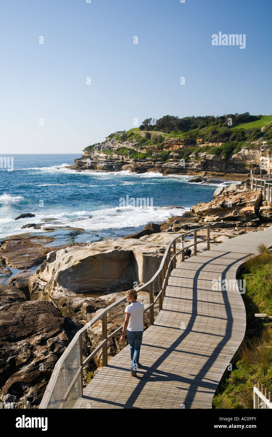 Spaziergang entlang der bondi beach promenade -Fotos und -Bildmaterial ...