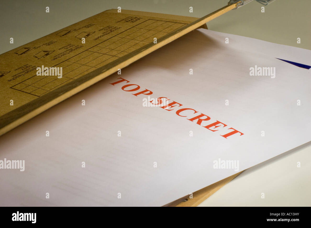 Geheime dokumente -Fotos und -Bildmaterial in hoher Auflösung – Alamy