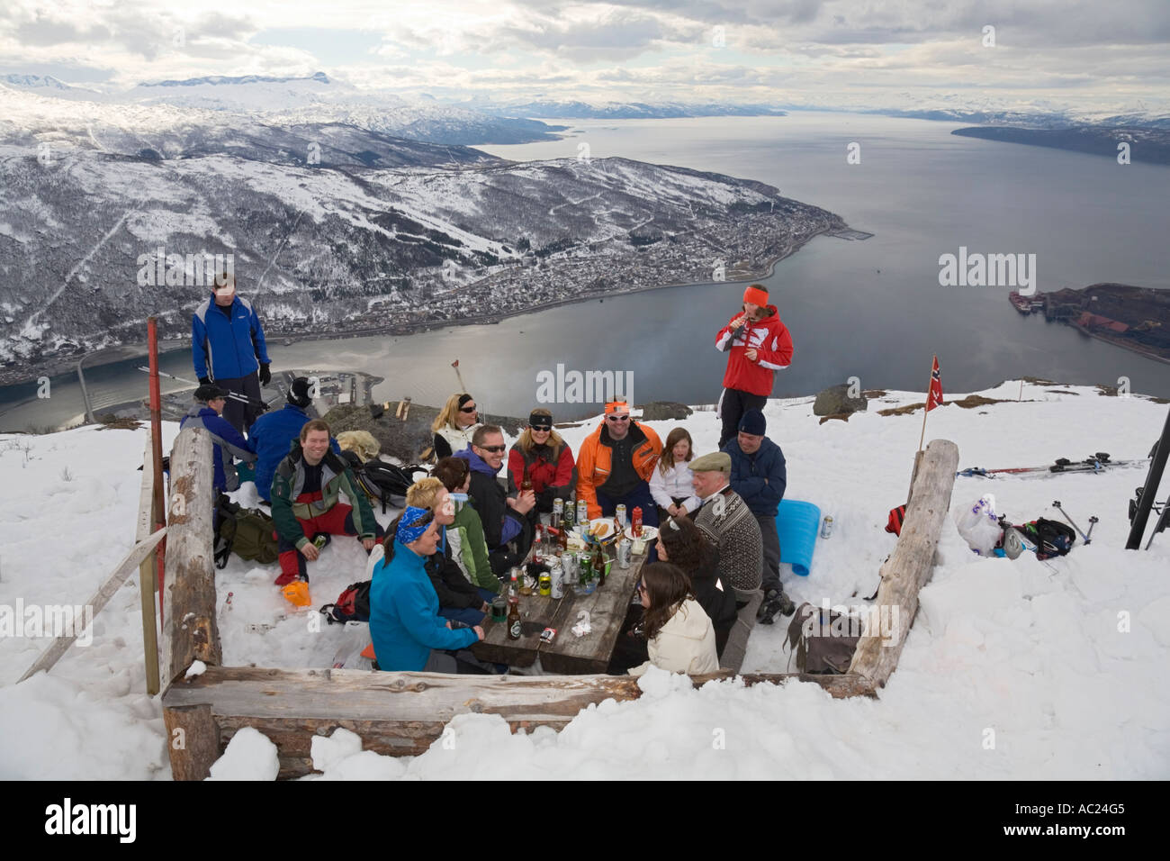 Winter Narvik Lapland Norway Stockfotos und -bilder Kaufen - Alamy