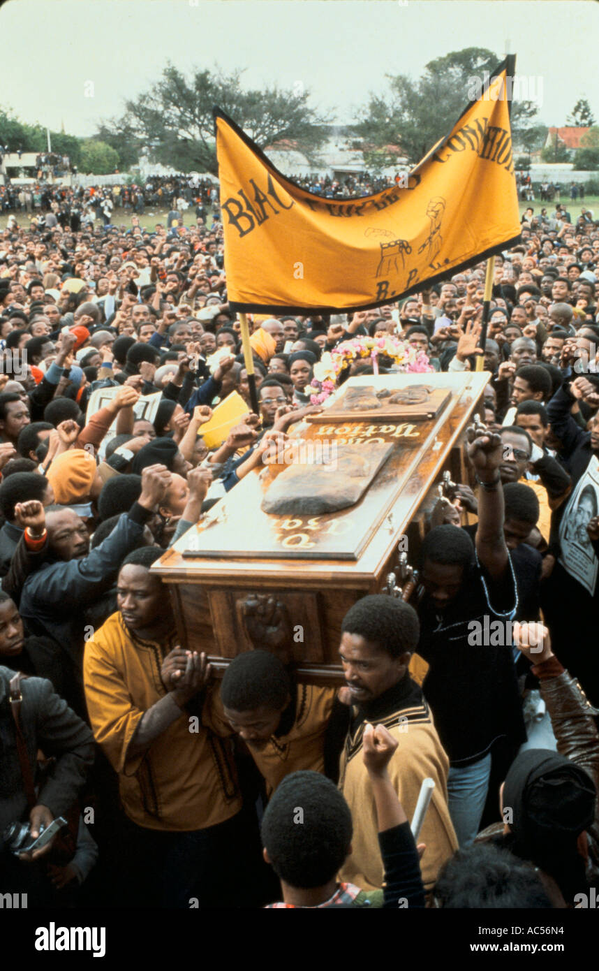 Steve biko beerdigung Stockfotos und -bilder Kaufen - Alamy