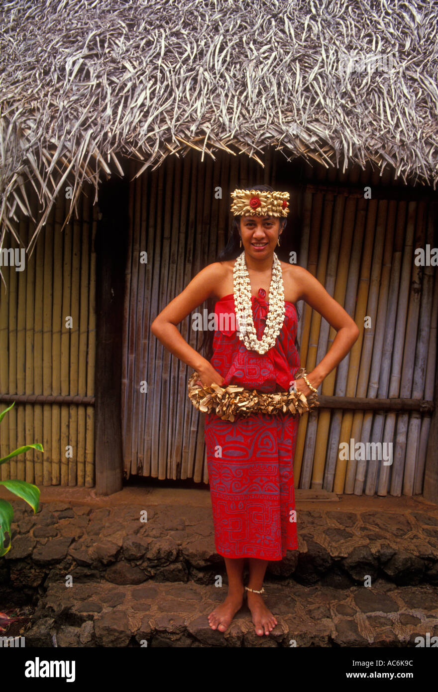 Oahu polynesische kulturzentrum tahitian frauen -Fotos und ...