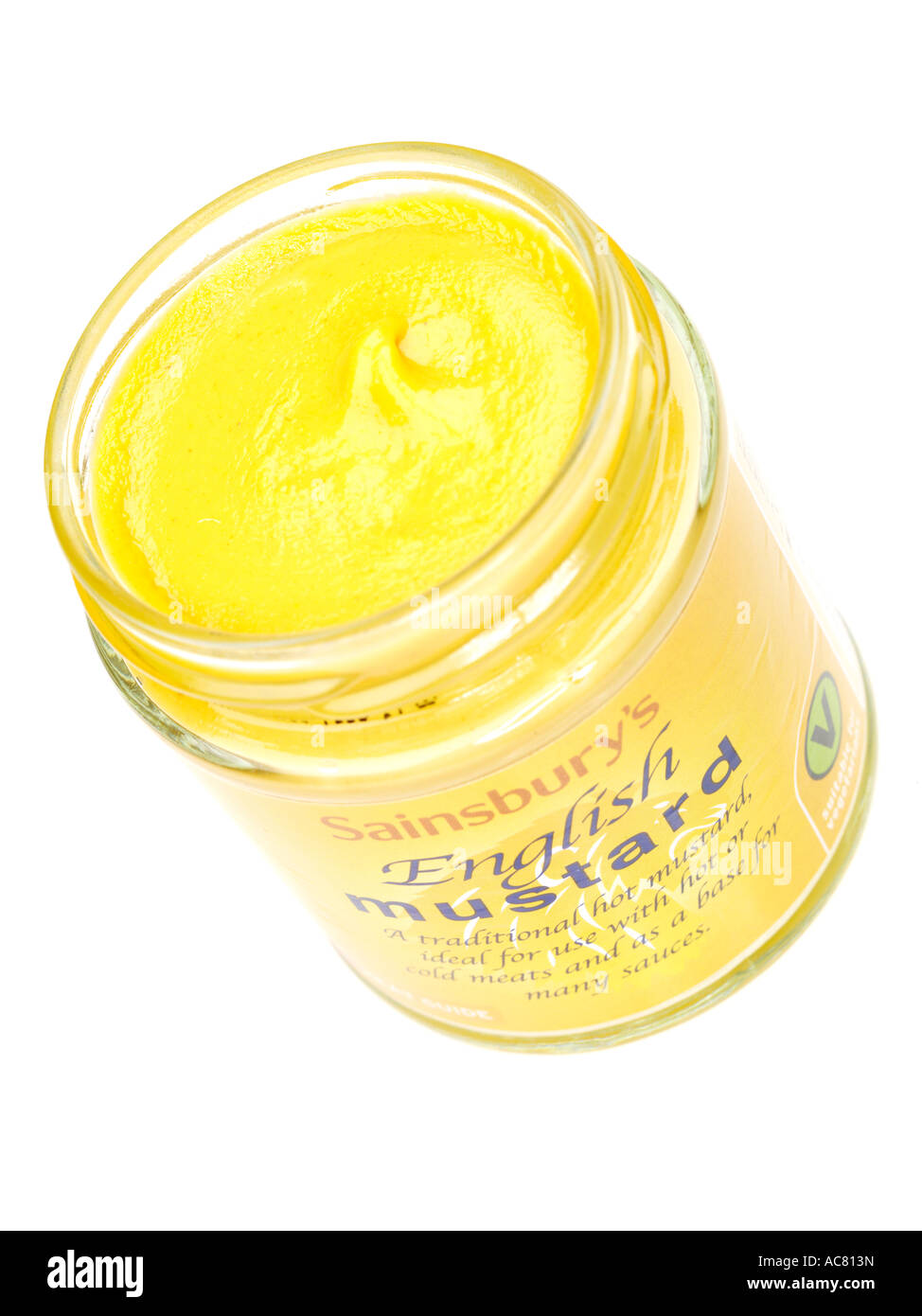 Glas Englischer Senf Stockfotos und -bilder Kaufen - Alamy
