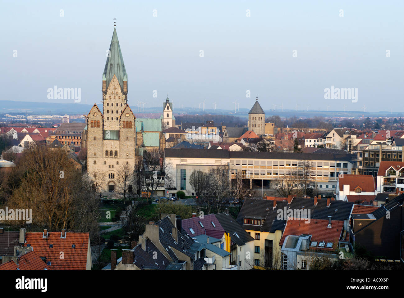Paderborn Cathedral Paderborn City North Stockfotos und -bilder Kaufen ...