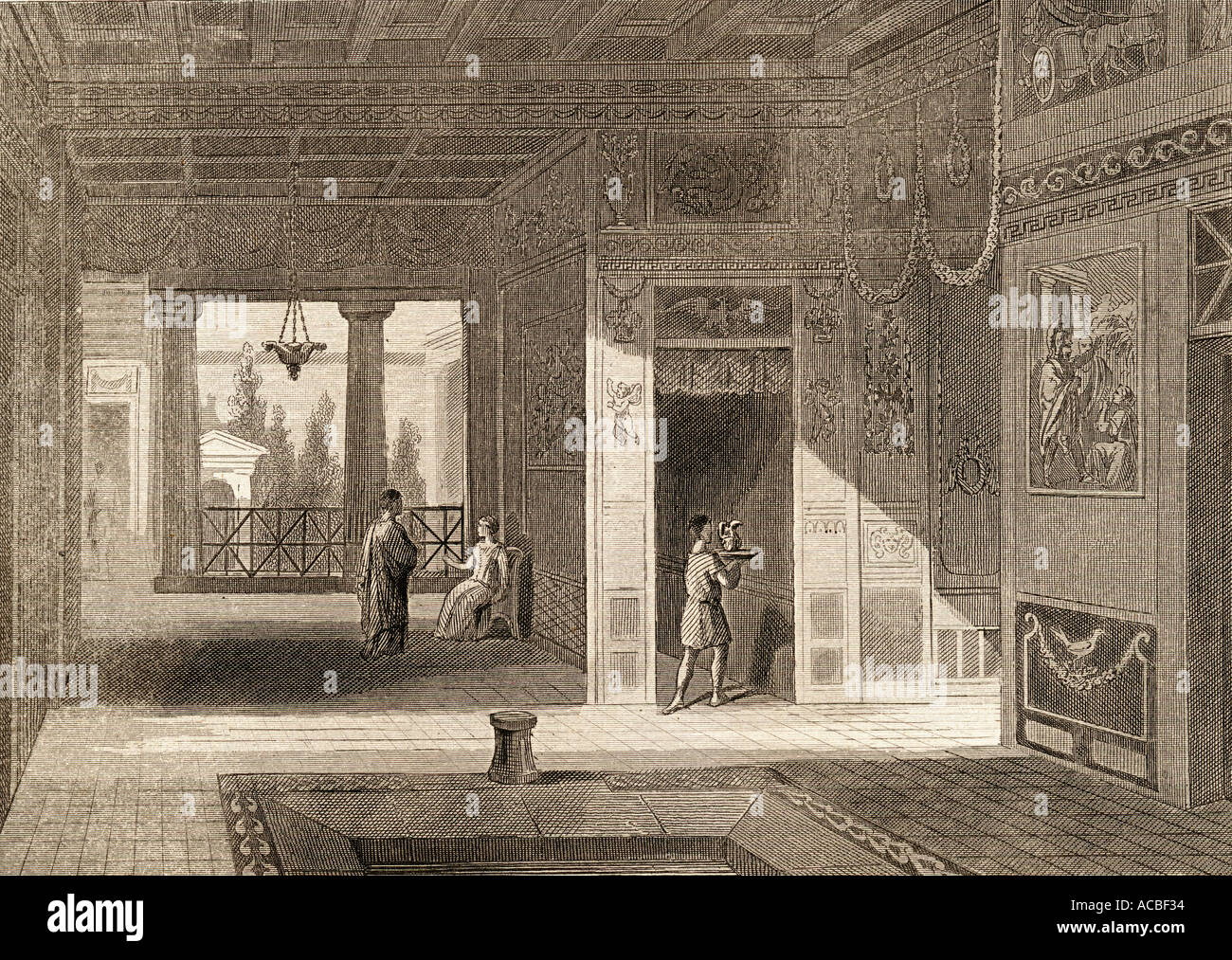 Römisches Haus Stockfotos und -bilder Kaufen - Alamy