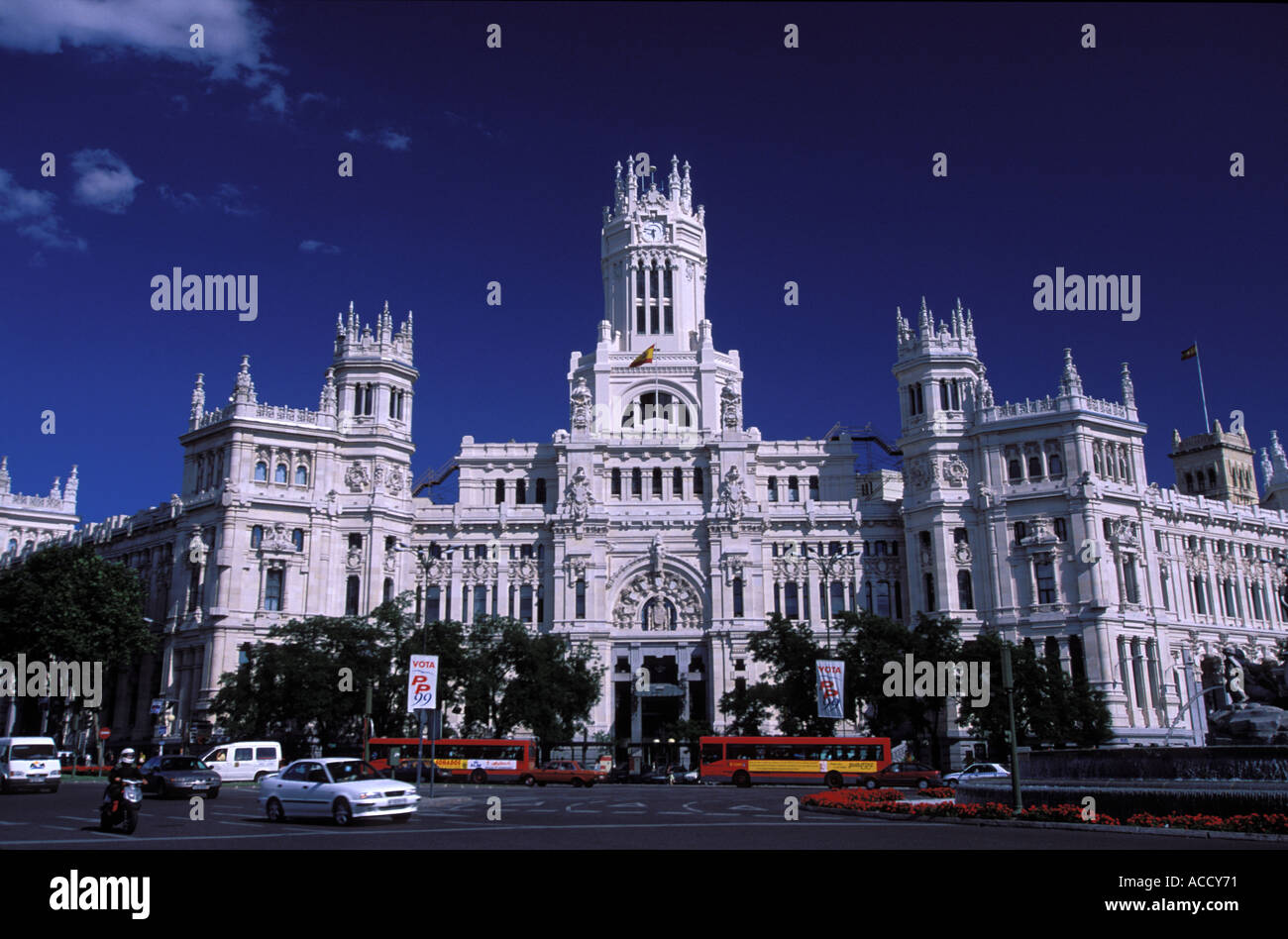 Main post office madrid spain -Fotos und -Bildmaterial in hoher ...