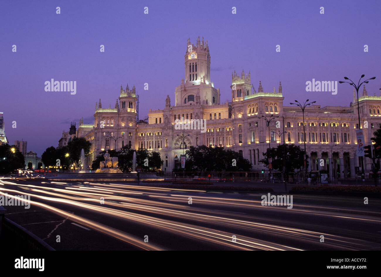 Main post office madrid spain -Fotos und -Bildmaterial in hoher ...