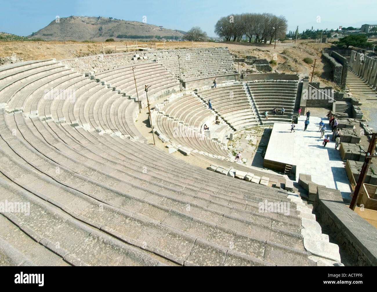 Roman amphitheatre pergamon turkey -Fotos und -Bildmaterial in hoher ...