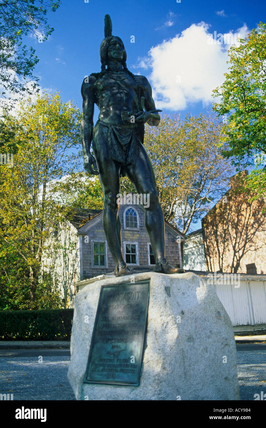 Massasoit statue -Fotos und -Bildmaterial in hoher Auflösung – Alamy