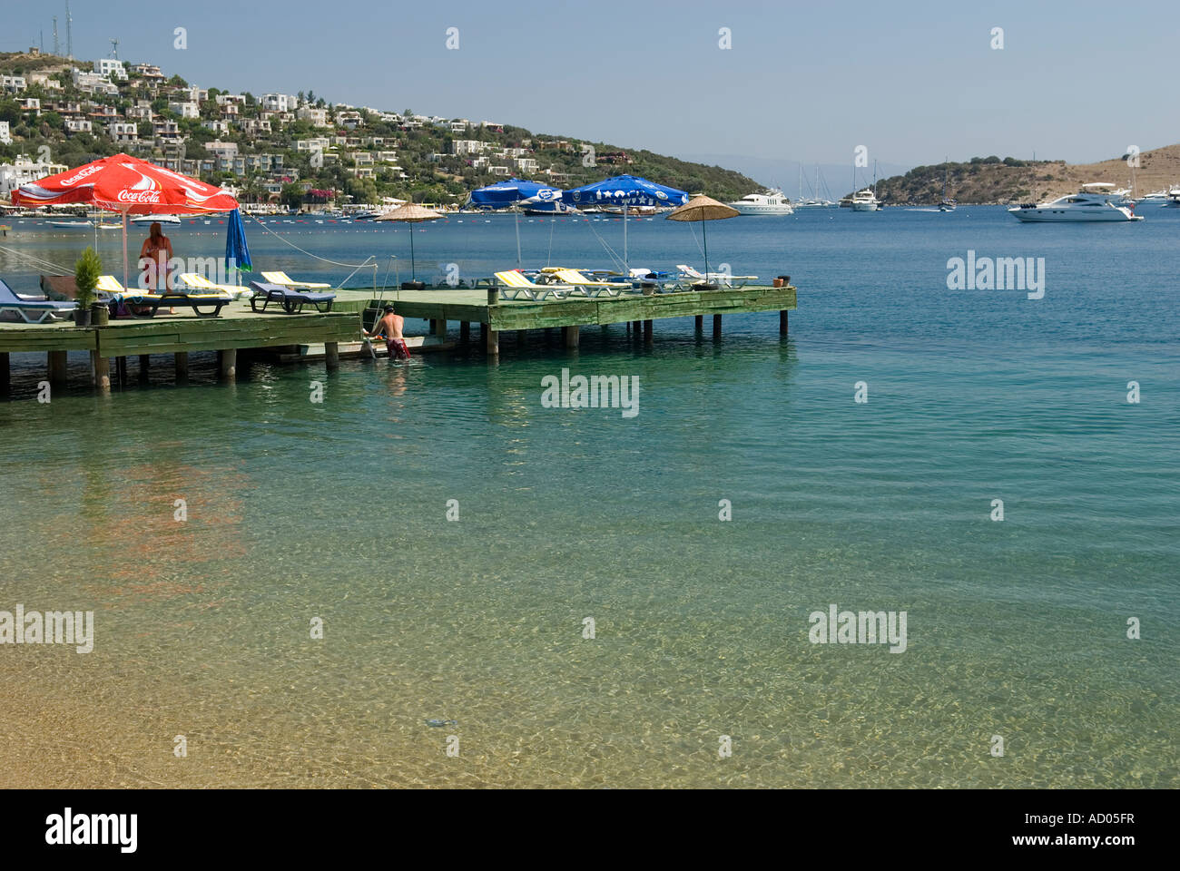 Turkbuku beach bodrum turkey Stockfotos und -bilder Kaufen - Alamy