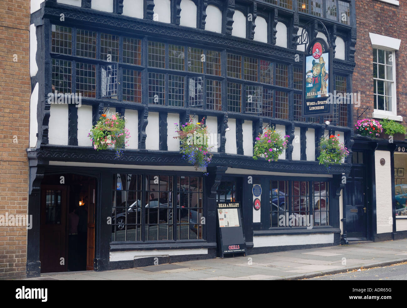 Chester historische tragen und Billet Gastwirtschaft von Bridgegate an ...