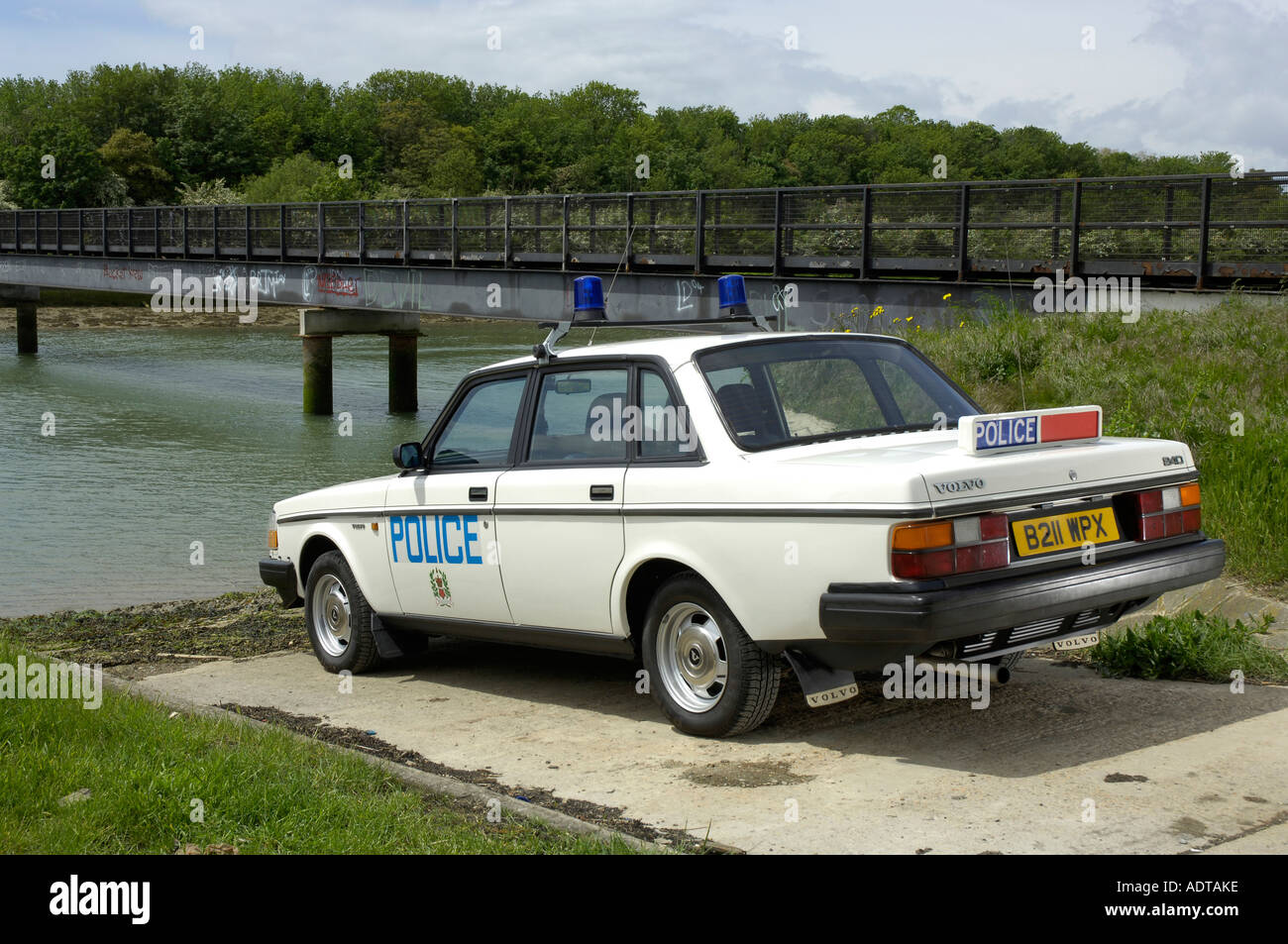 Swedish police car volvo -Fotos und -Bildmaterial in hoher Auflösung ...