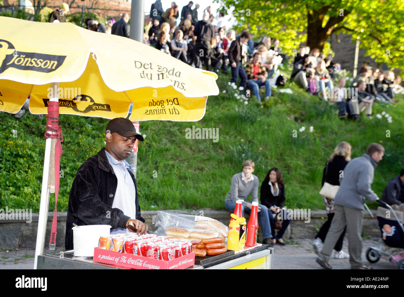 Afro swede hot dogs hotdog hot dog -Fotos und -Bildmaterial in hoher ...