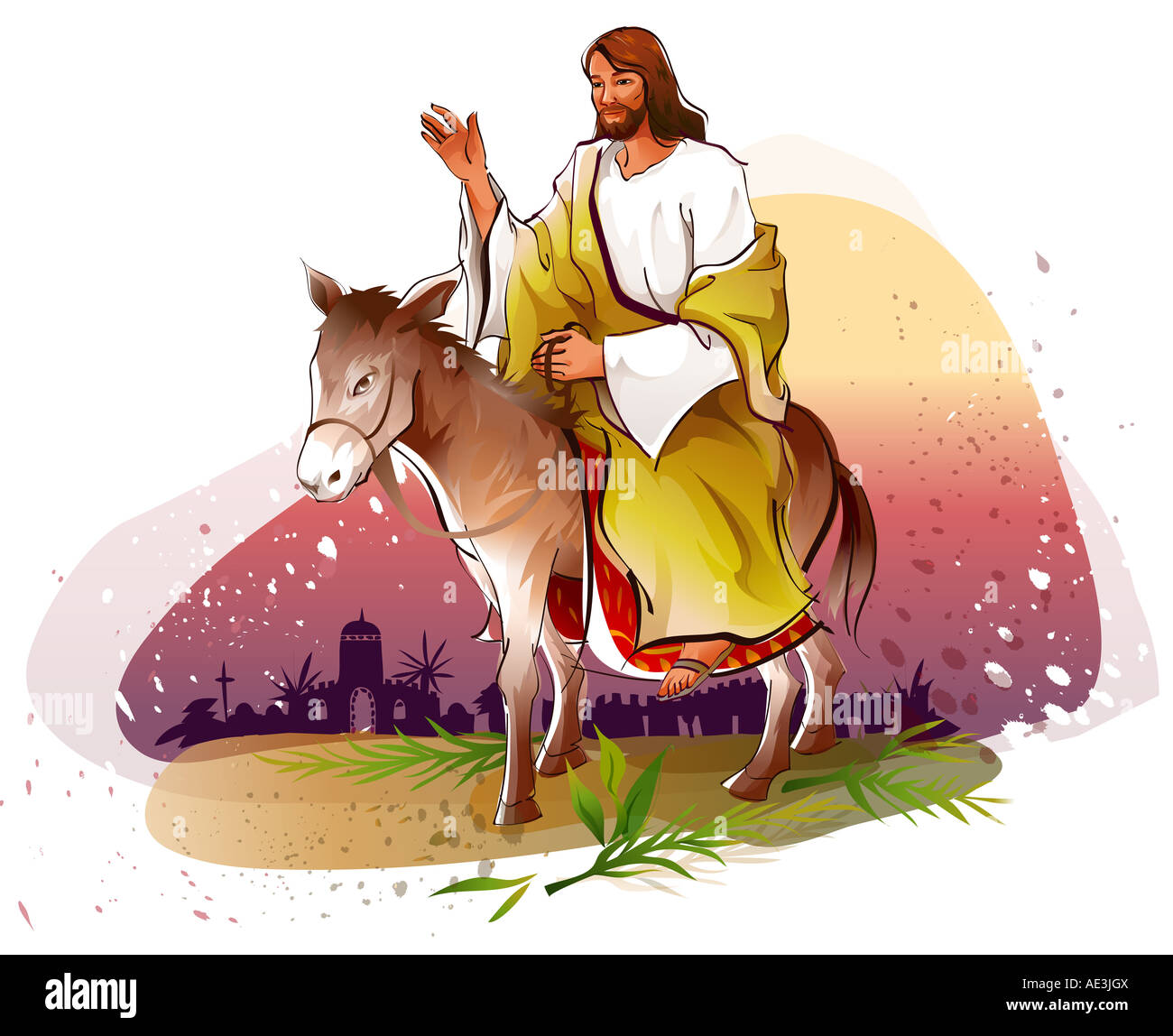 Christus esel Ausgeschnittene Stockfotos und -bilder - Alamy
