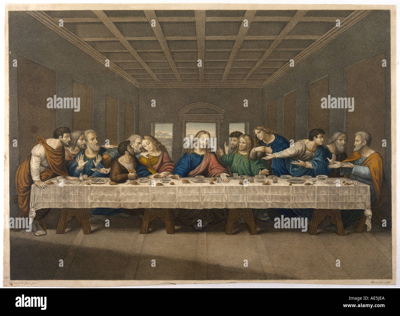 Das letzte abendmahl von jesus -Fotos und -Bildmaterial in hoher Auflösung – Alamy