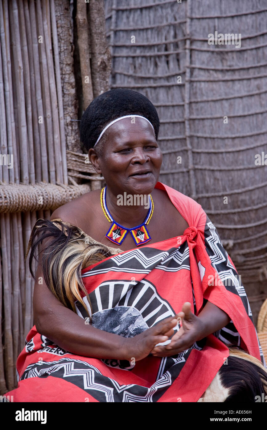 Woman Swaziland Traditional Culture Stockfotos und -bilder Kaufen - Alamy