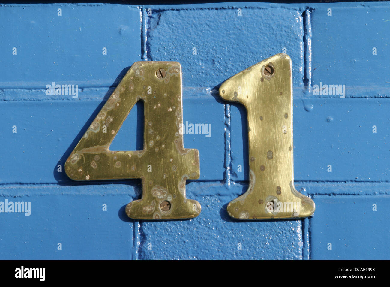 Number 41 -Fotos und -Bildmaterial in hoher Auflösung – Alamy