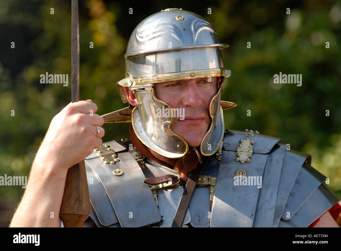 Römischer Soldat aus der Ermine Street Guard auf English Heritage ...
