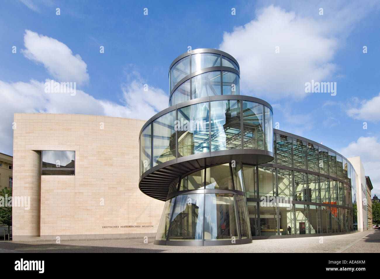 Die Pei Bau des deutschen historischen Museums BERLIN Deutschland ...