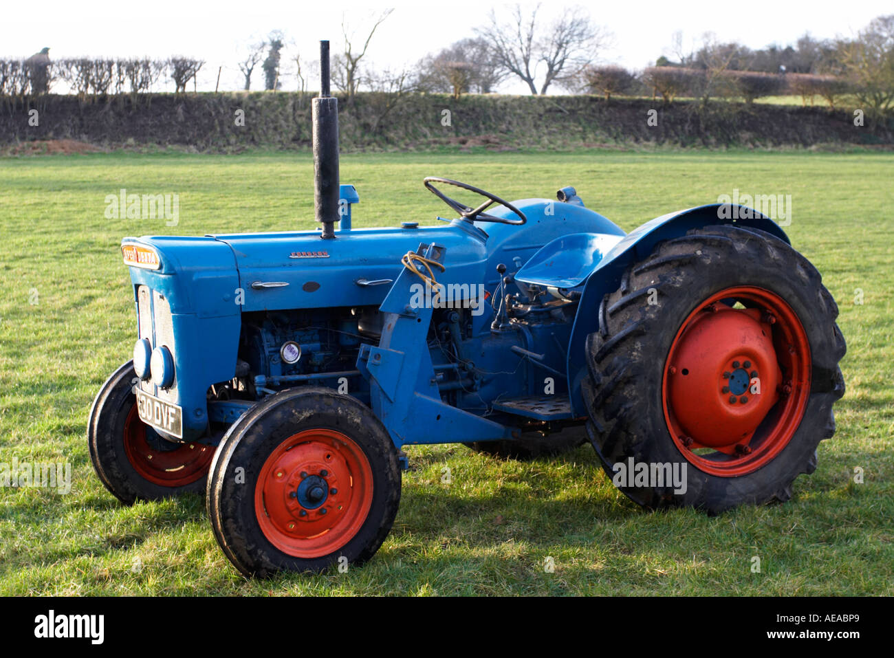 Fordson Super Dexta Traktor Stockfotografie - Alamy