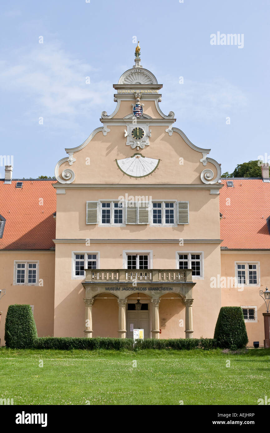 Historischen Jagdschloss Kranichstein, Darmstadt, Hessen, Deutschland ...
